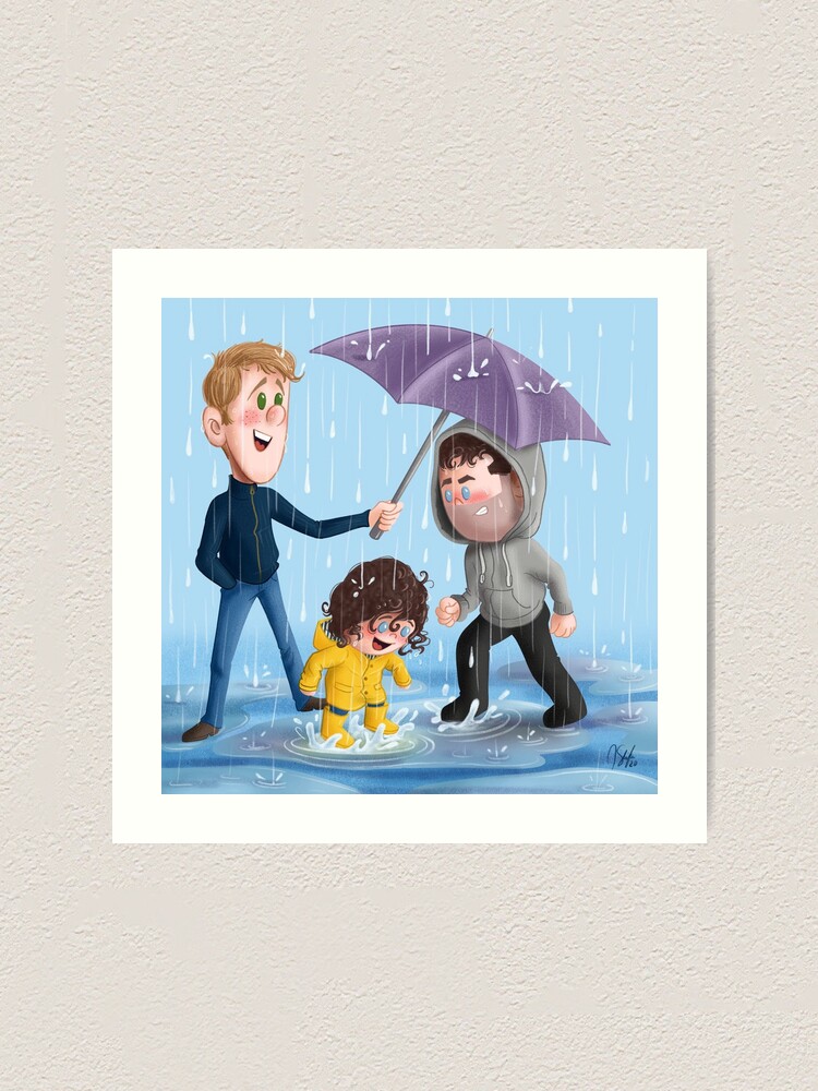 "Puddle jumping" Art Print by scrapyardbfs | Redbubble