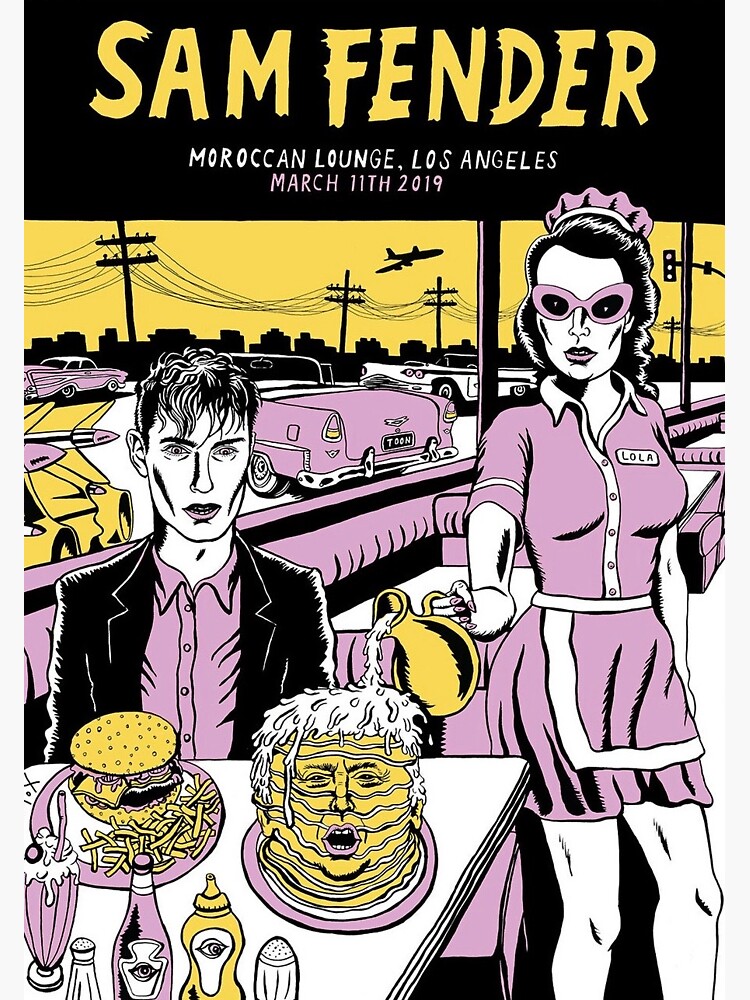 "Sam Fender" Sticker for Sale by Elllac | Redbubble