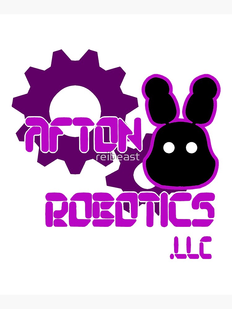 "Afton Robotics - Lila" Stofftasche von reibeast | Redbubble
