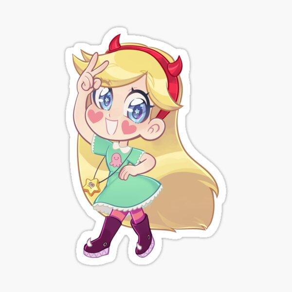 "Star Butterfly (SVTFOE)" Sticker by Kyotemeru | Redbubble