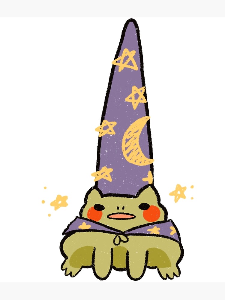 "Wizard frog" Poster for Sale by cmxcrunch | Redbubble