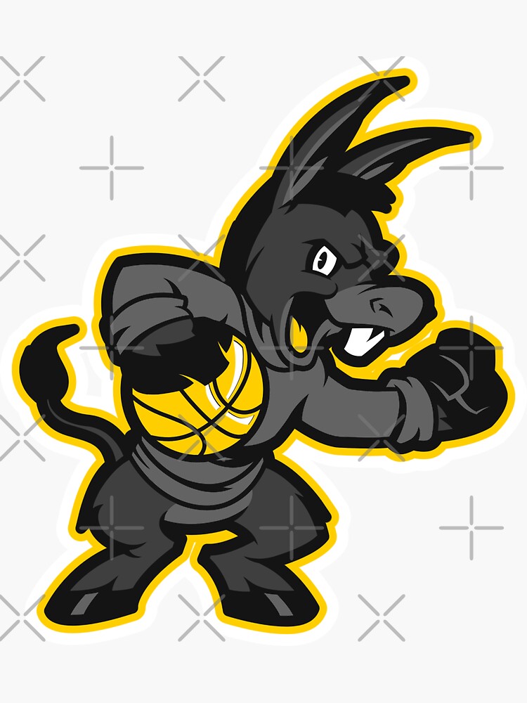 "Donkey Basketball Player" Sticker by aliisik | Redbubble