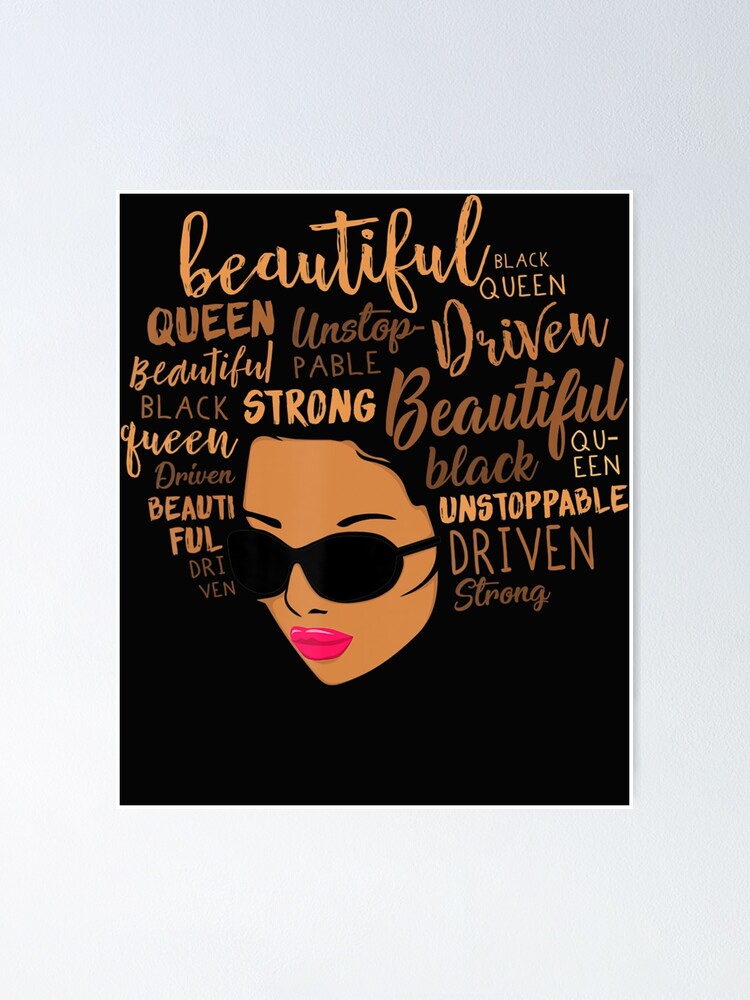 "Words Driven Unstoppable Queen" Poster by DominikZajac | Redbubble