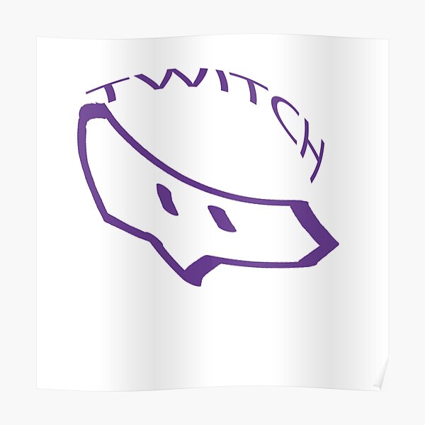 "Weird Twitch" Poster for Sale by Alex3214 | Redbubble