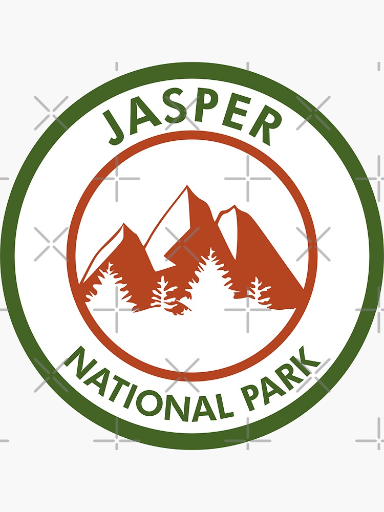 "Jasper National Park" Sticker for Sale by esskay | Redbubble