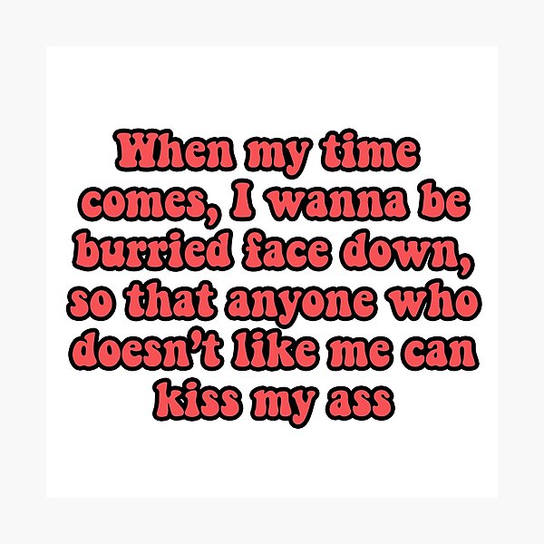 "Red Forman quote - That 70's show - sticker" Photographic Print for ...