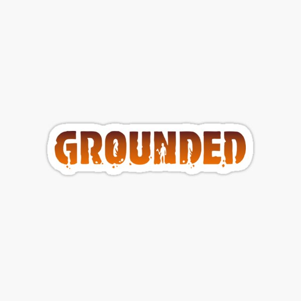 "Grounded logo" Sticker for Sale by danielmarta | Redbubble