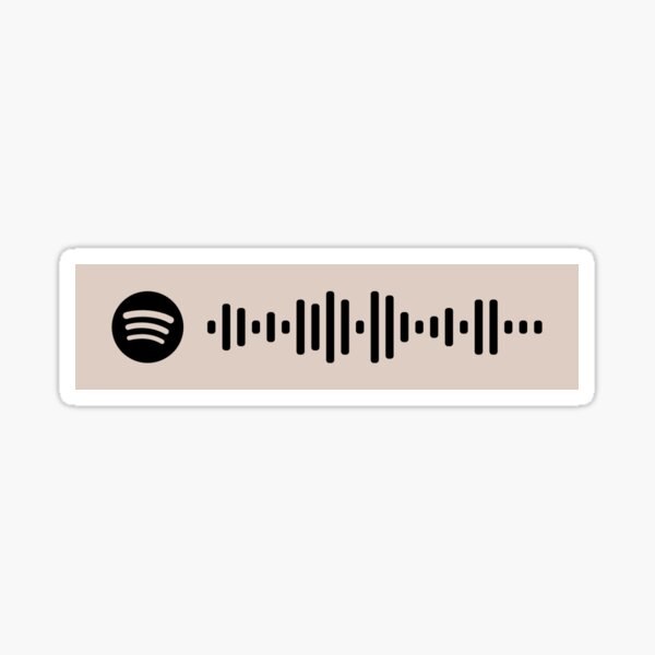 Electric Love Spotify Code Stickers | Redbubble