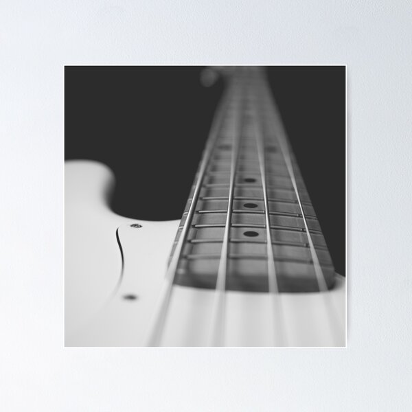 "Bass Guitar" Poster for Sale by Jamiecsmith1986 | Redbubble
