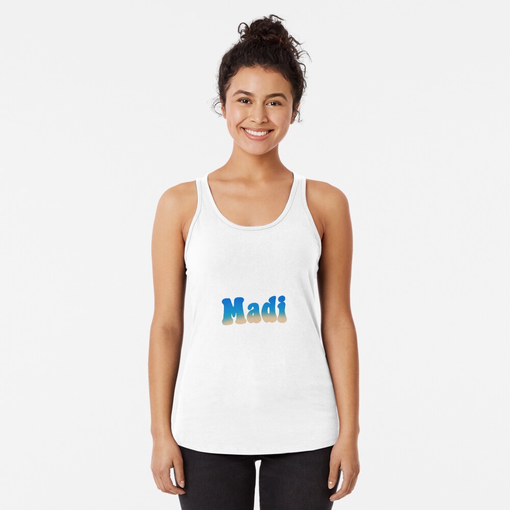"Madi name " Sticker for Sale by pinkyypop | Redbubble