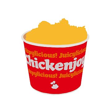 "chickenjoy" Sticker for Sale by spideywhiteys | Redbubble