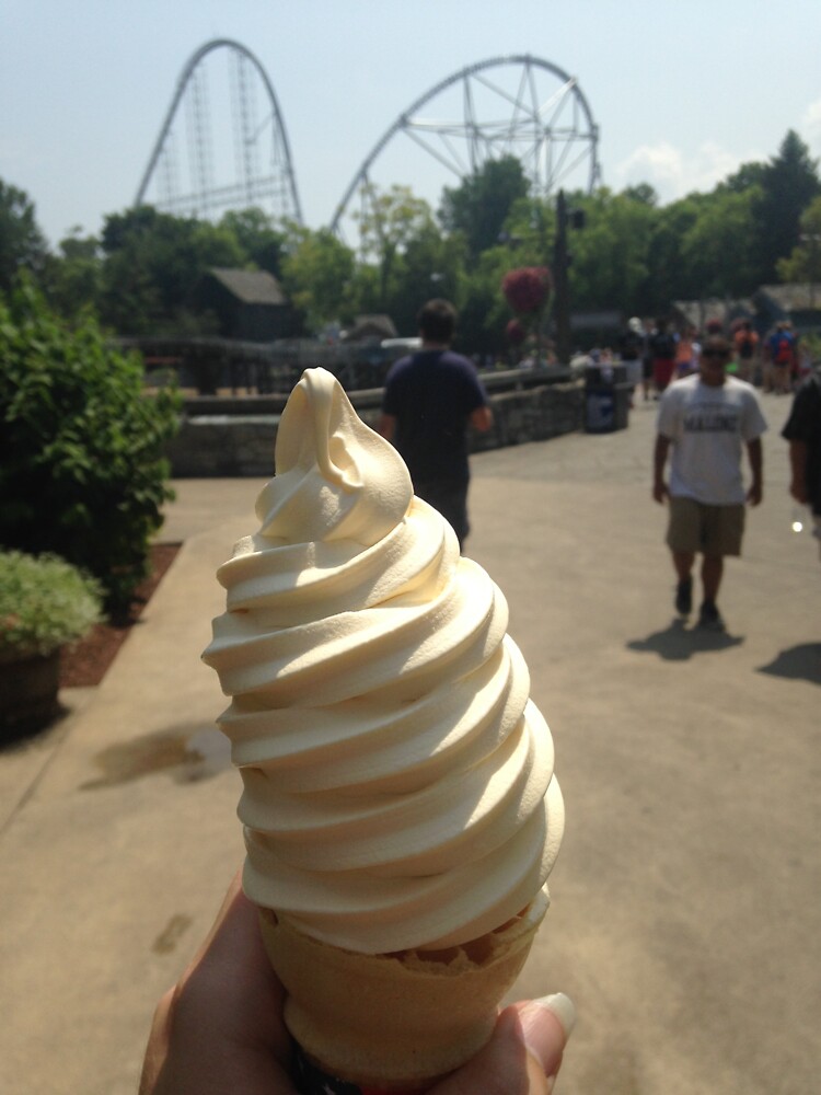 "Cedar Point Soft Serve" Sticker for Sale by shlew210 | Redbubble