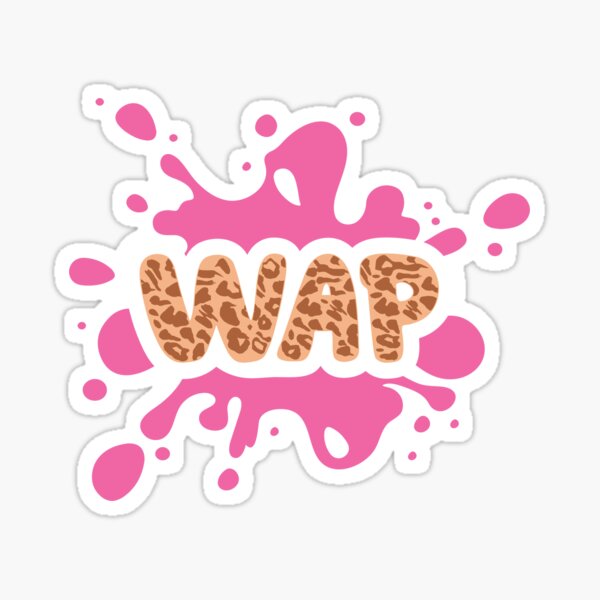 "WAP Cardi B & Meg Thee Stallion " Sticker for Sale by baens | Redbubble
