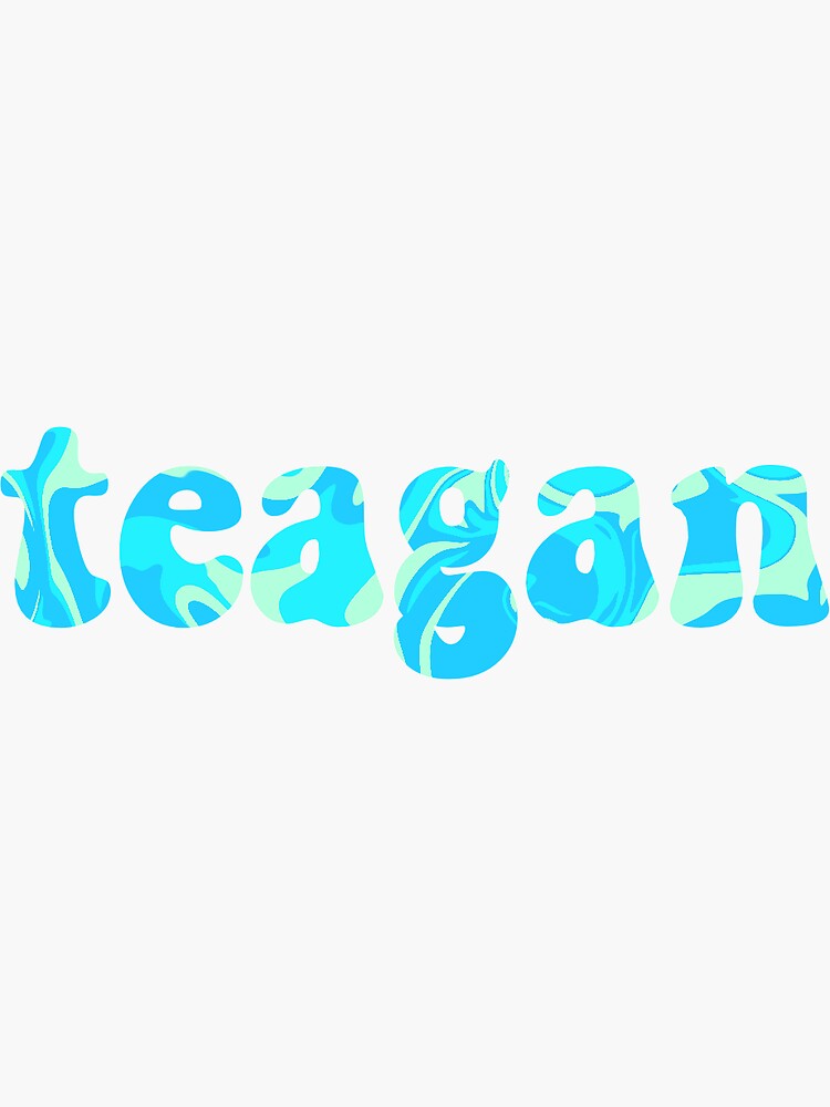 "teagan custom" Sticker for Sale by aacreates | Redbubble