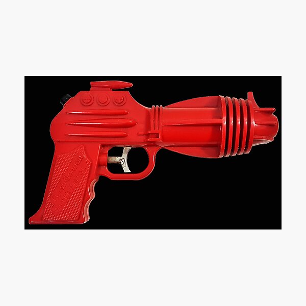 "Flash Gordon Space Gun, Water Pistol Toy " Photographic Print by ...