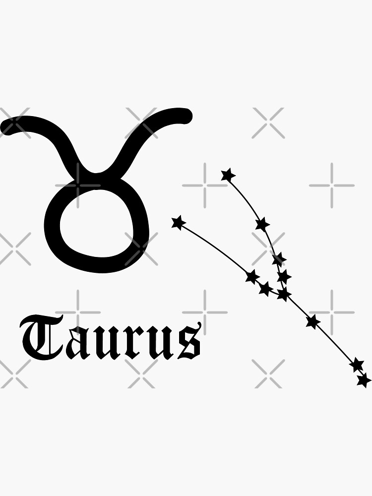 "Taurus Sticker Pack" Sticker by morganddesign | Redbubble