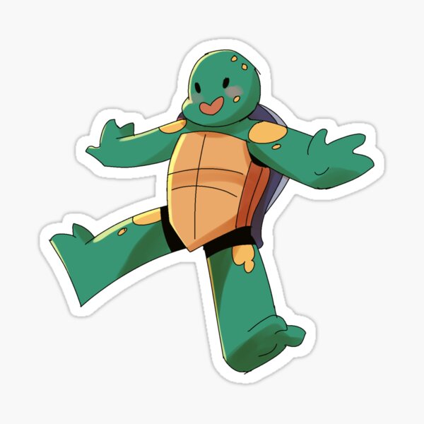 "Turle Tot Angelo" Sticker for Sale by taytei | Redbubble