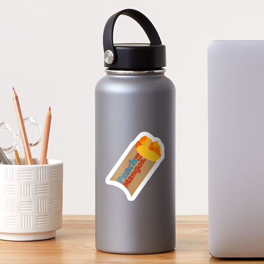 "peach mango pie" Sticker for Sale by spideywhiteys | Redbubble