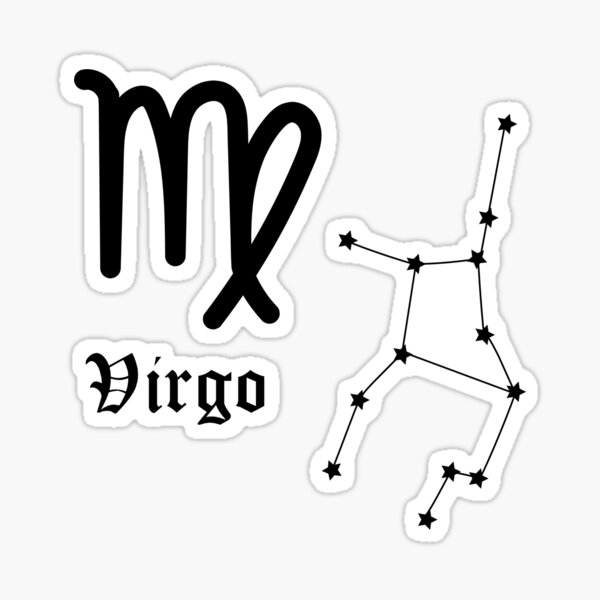 "Virgo Sticker Pack" Sticker for Sale by morganddesign | Redbubble
