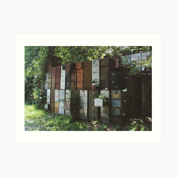 "Filing Cabinets" Art Print for Sale by baykermade | Redbubble