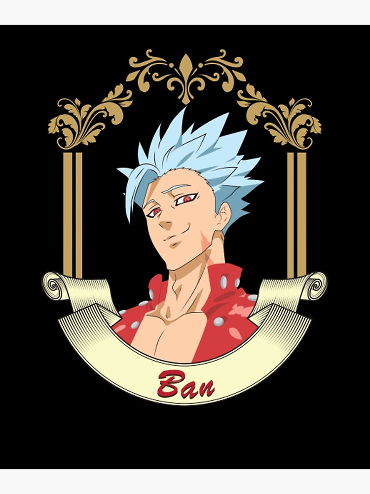 "Ban Seven deadly sinsSeven Deadly Sins" Canvas Print by KaidenceCar ...