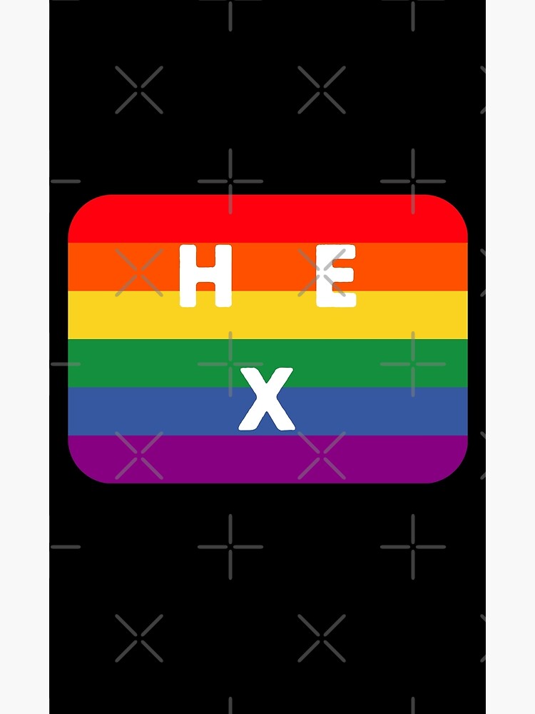 "Hex Code Hexadecimal Multicolor" Poster for Sale by thesleepyhero ...