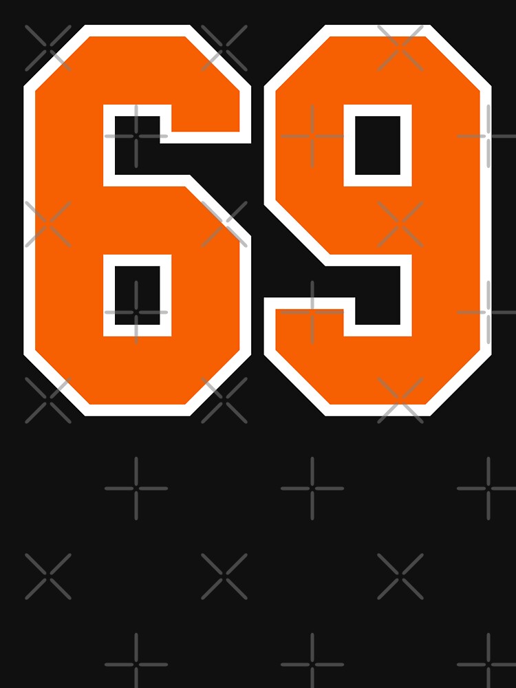 "Sixty-Nine Sports College Number 69" Lightweight Sweatshirt for Sale ...