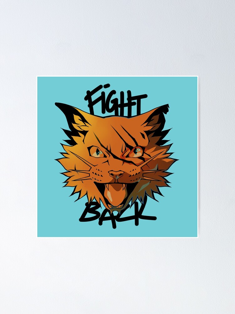 "Fight Back" Poster for Sale by YoteeYip | Redbubble