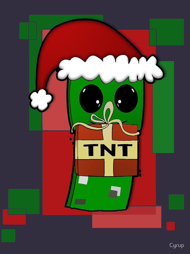 "Minecraft Christmas Creeper " Pullover Hoodie for Sale by Cyrup ...