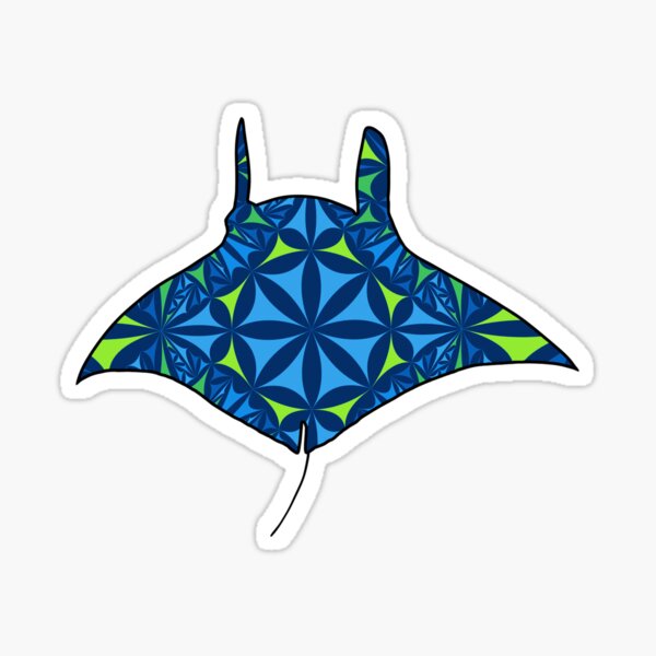 "manta" Sticker by sbachstroem | Redbubble