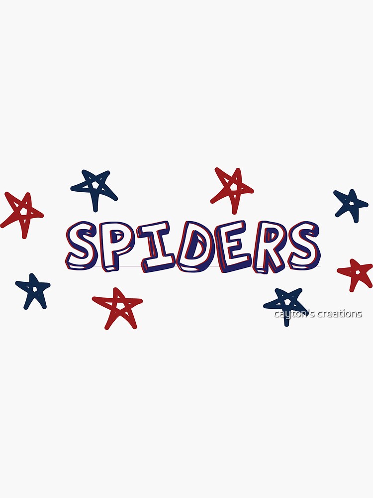 "UR spiders" Sticker for Sale by caytonunderwood | Redbubble