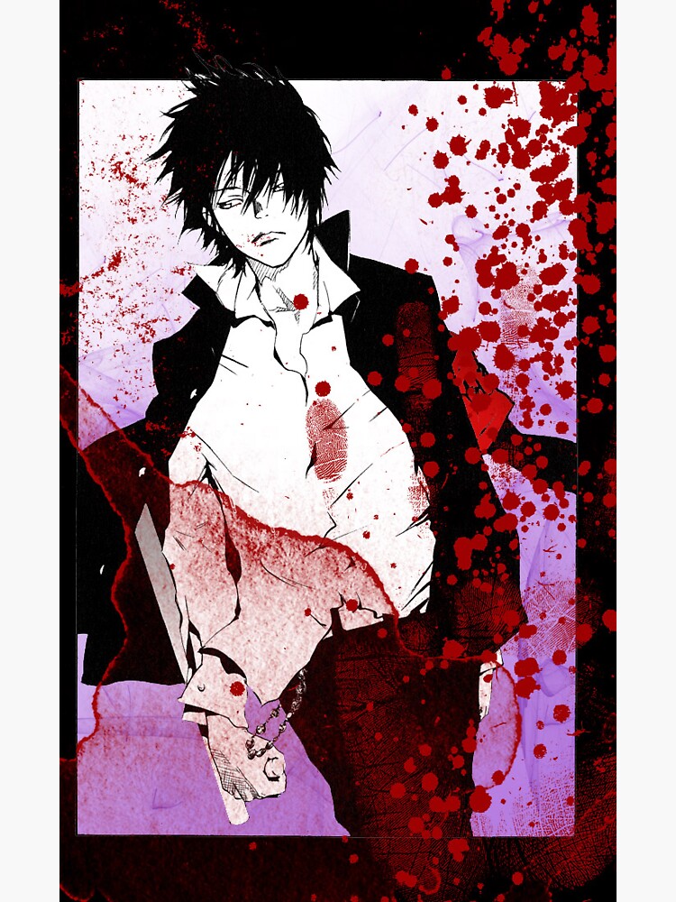 "Kyoya Hibari" Sticker for Sale by donnatinsley | Redbubble