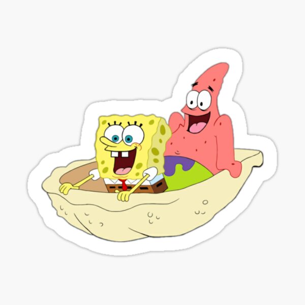 "SpongeBob and Patrick " Sticker by lydiaperri | Redbubble
