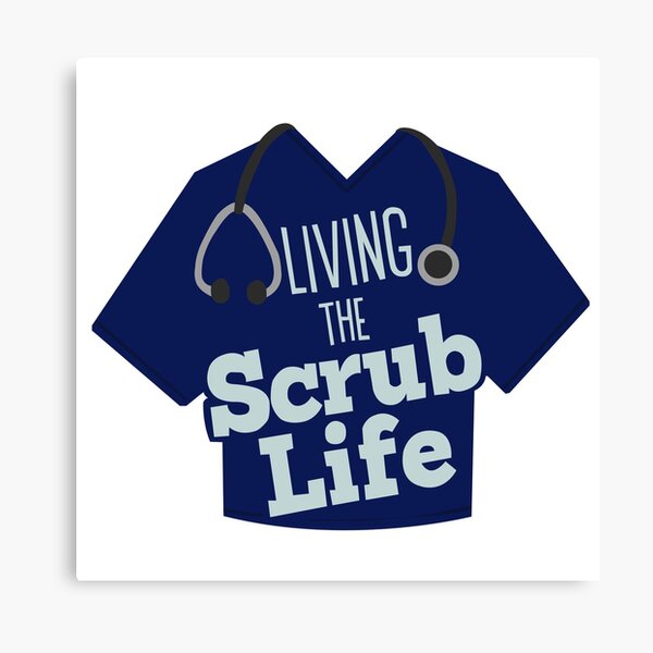 Living The Scrub Life Canvas Prints | Redbubble