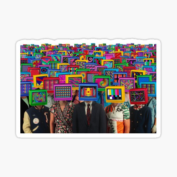 "Many heads of computer monitors" Sticker for Sale by Gaspomumo | Redbubble