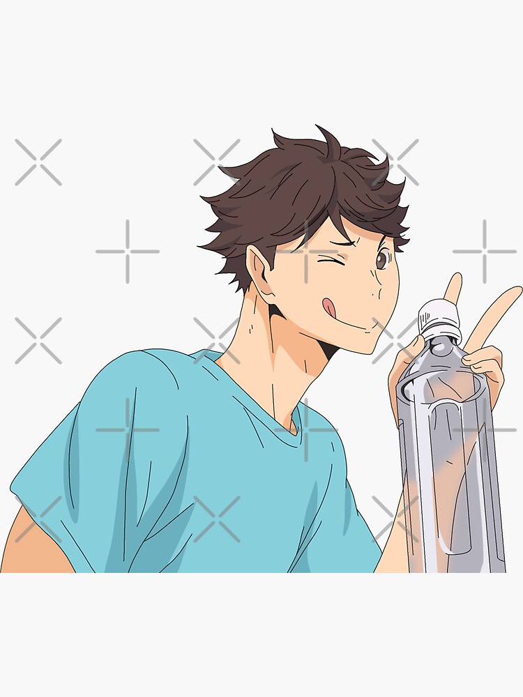 "Cute oikawa" Sticker for Sale by itskisaa | Redbubble
