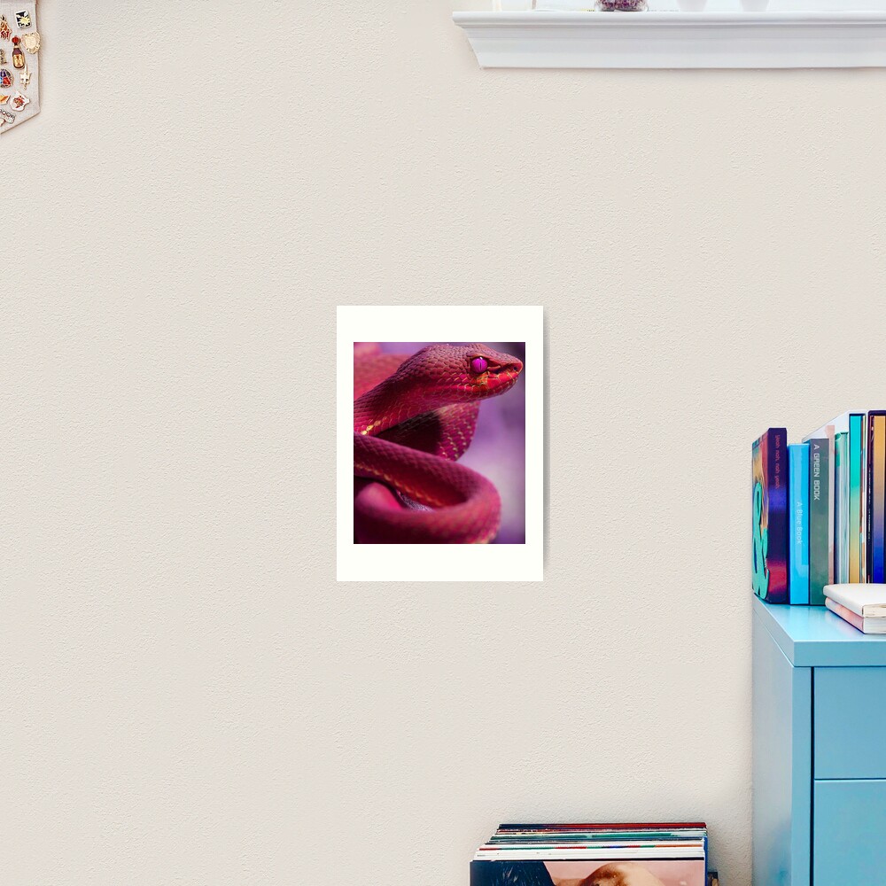 "Pink Snake " Art Print for Sale by asun5 | Redbubble
