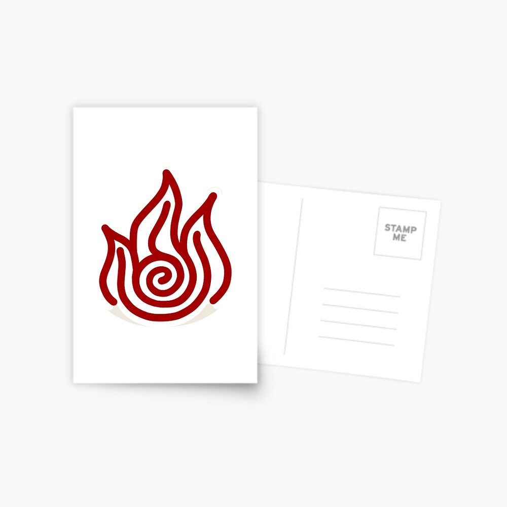 "ATLA fire symbol / fire nation logo" Sticker for Sale by Guavatama ...