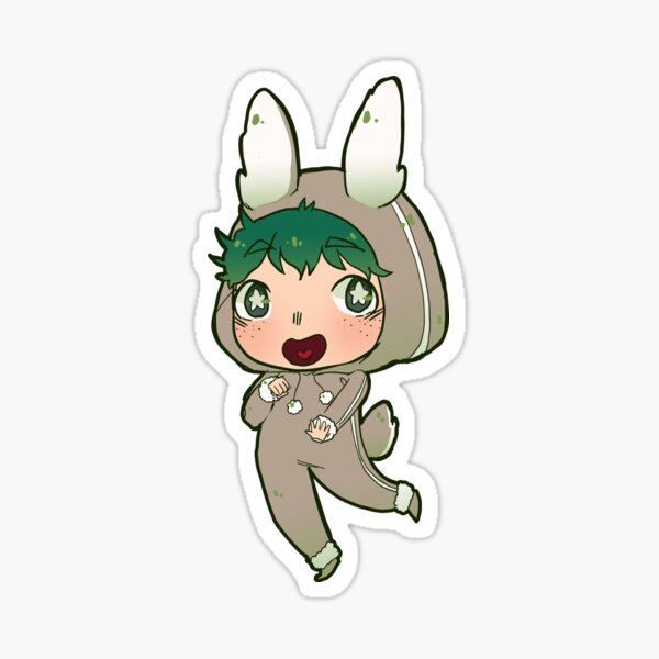 "Animal Deku" Sticker for Sale by catscantdraw | Redbubble