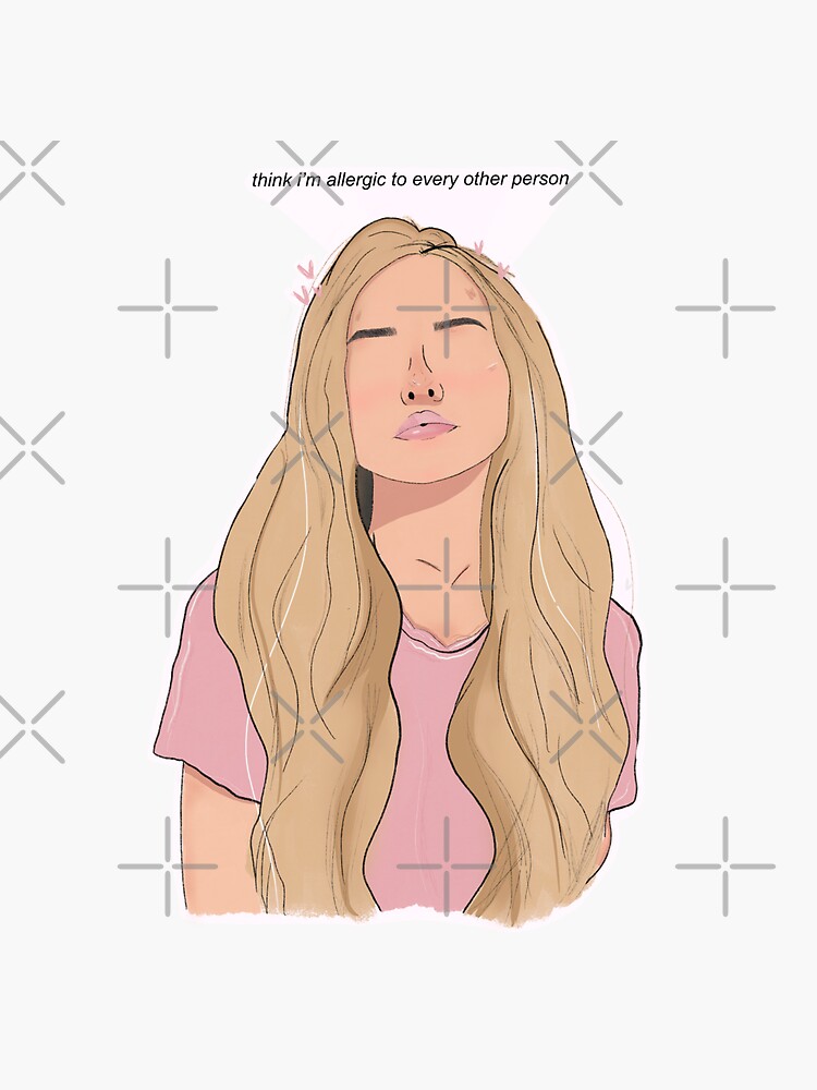 "DOVE CAMERON" Sticker for Sale by valeriamoran | Redbubble