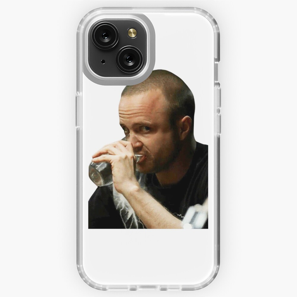 "Jesse Pinkman drinking water" Sticker for Sale by salmon-ella | Redbubble