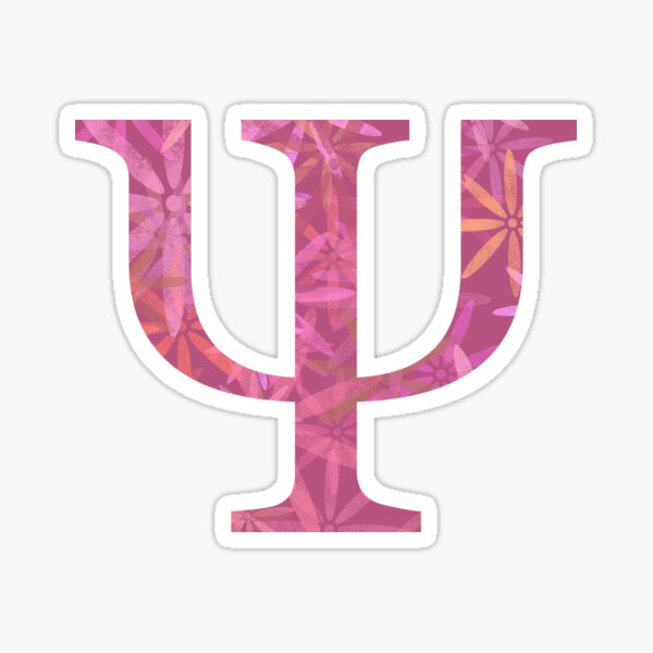 "Psi Greek Letter" Sticker for Sale by Jessie35 | Redbubble