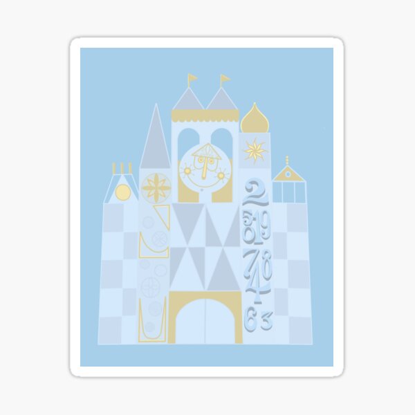 "Small World Clock" Sticker by Jennysic23 | Redbubble
