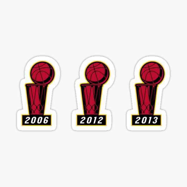 "Miami Trophies" Sticker for Sale by SaturdayACD | Redbubble