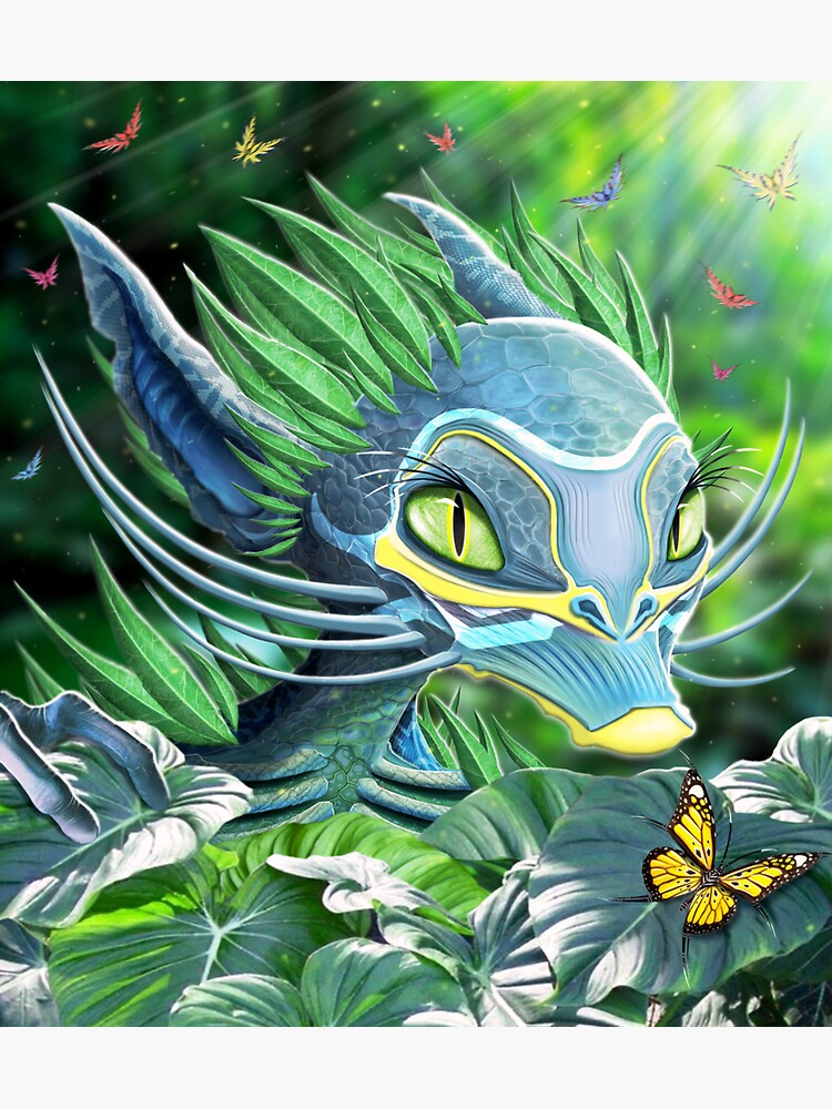 "Elemental Sprite" Sticker for Sale by tcross-design | Redbubble