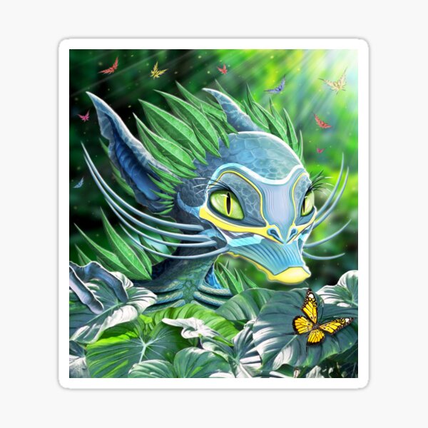 "Elemental Sprite" Sticker for Sale by tcross-design | Redbubble