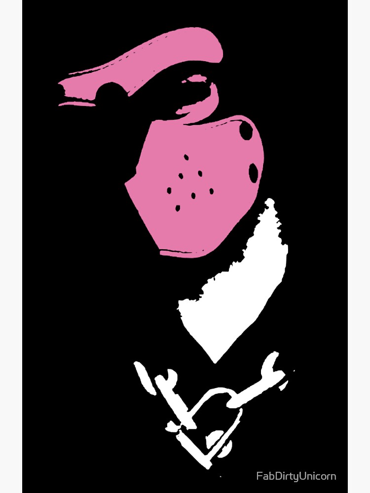 "Pink Alpha Pup" Sticker for Sale by FabDirtyUnicorn | Redbubble