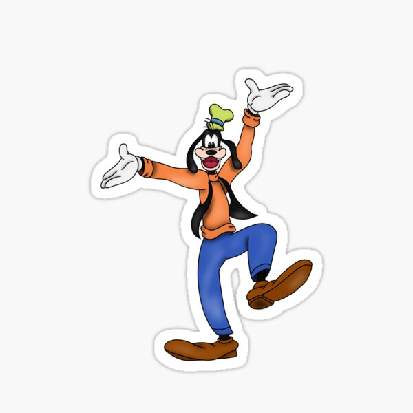"Goofy" Sticker by NorthOcean | Redbubble