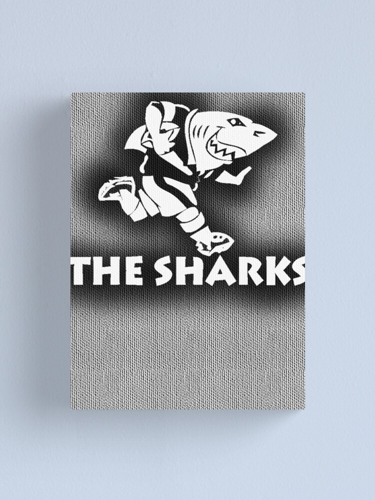 "NATAL SHARKS FOR DARK SHIRTS SOUTH AFRICA RUGBY SUPER RUGBY" Canvas ...