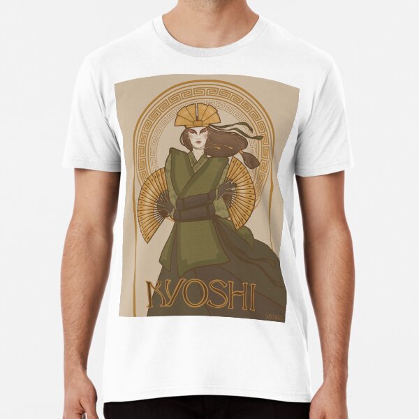 "Avatar Kyoshi" T-shirt for Sale by artbyquam | Redbubble | avatar ...